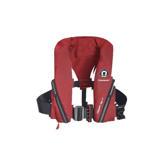 Chaleco Hinchable automático Crewsaver Crewfit 150N Junior Rojo + Arnés ...